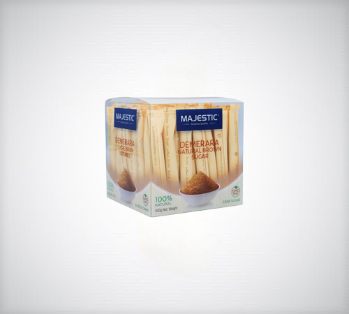 Majestic Brown Sugar Tube 500g | Products | Henan General Trading Co.